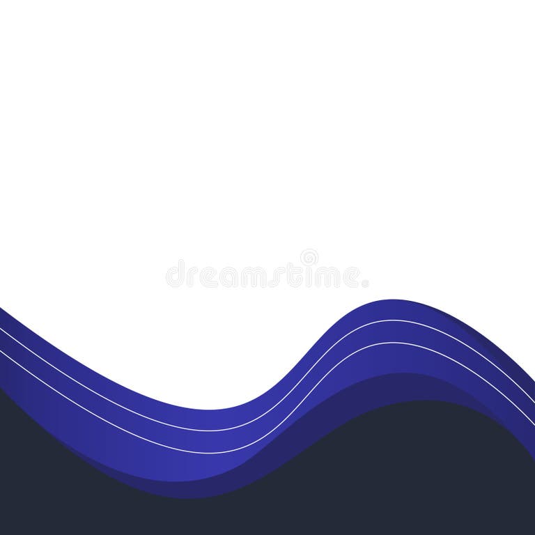 Modern Wavy Footer stock vector. Illustration of frame - 332822282
