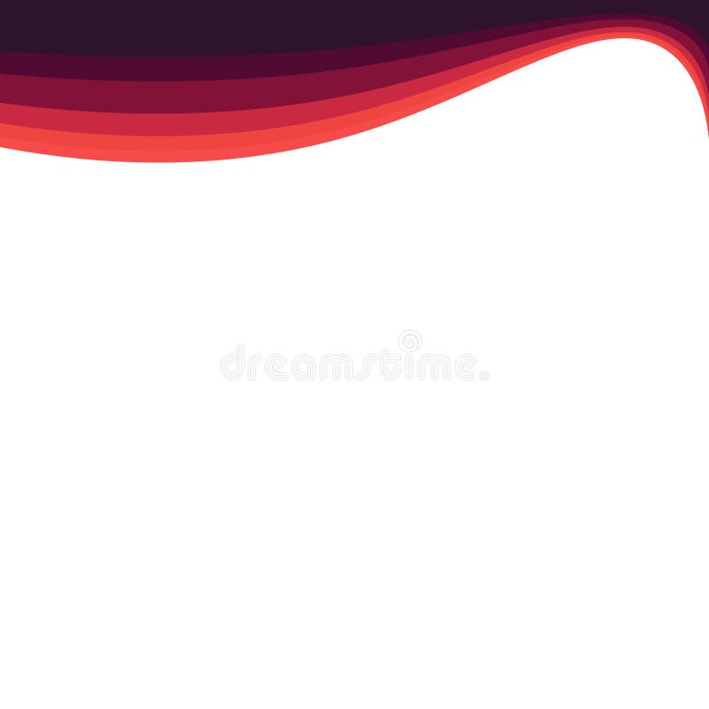Modern Wavy Header stock vector. Illustration of certificate - 332824540