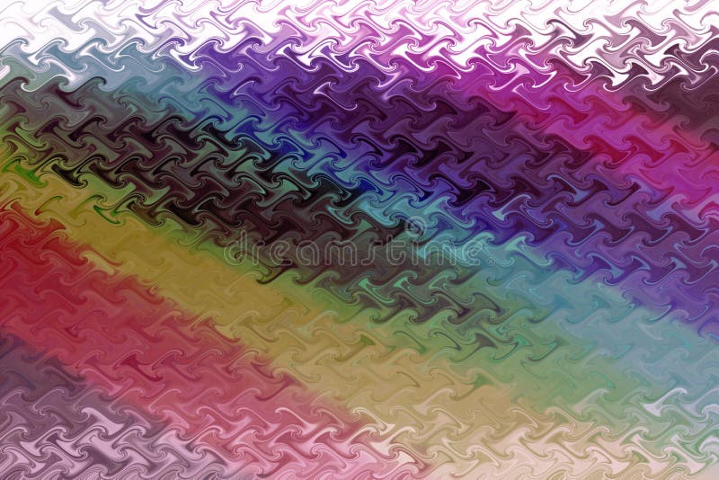 Modern Strong Multi Color Wavy Interlinked Abstract Background Stock ...
