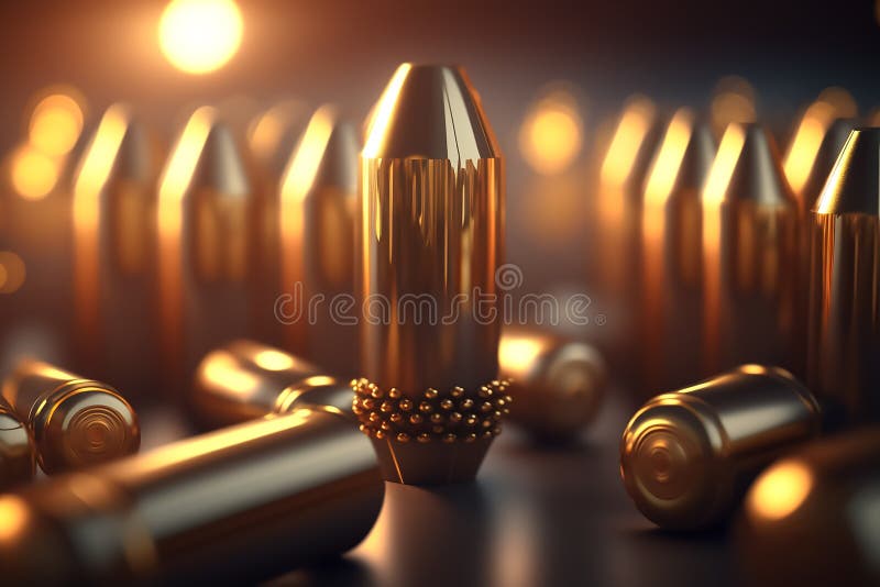 Modern Weapons for Military and War Enforcement. Stock Illustration ...