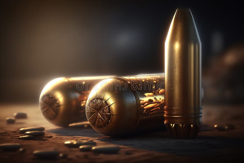 Modern Weapons for Military and War Enforcement. Stock Illustration ...