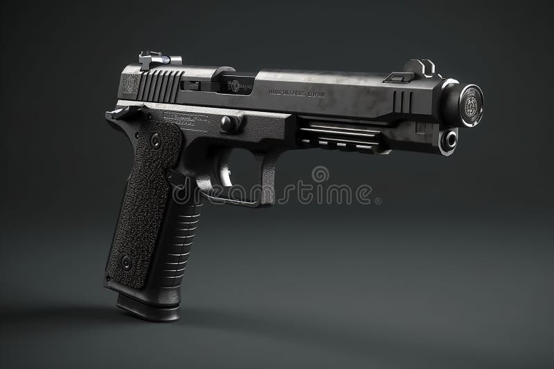 Modern Weapons for Military and War Enforcement. Stock Illustration ...