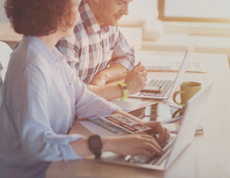 Modern Wearable Technologies Stock Photo - Image of office, color: 74735766