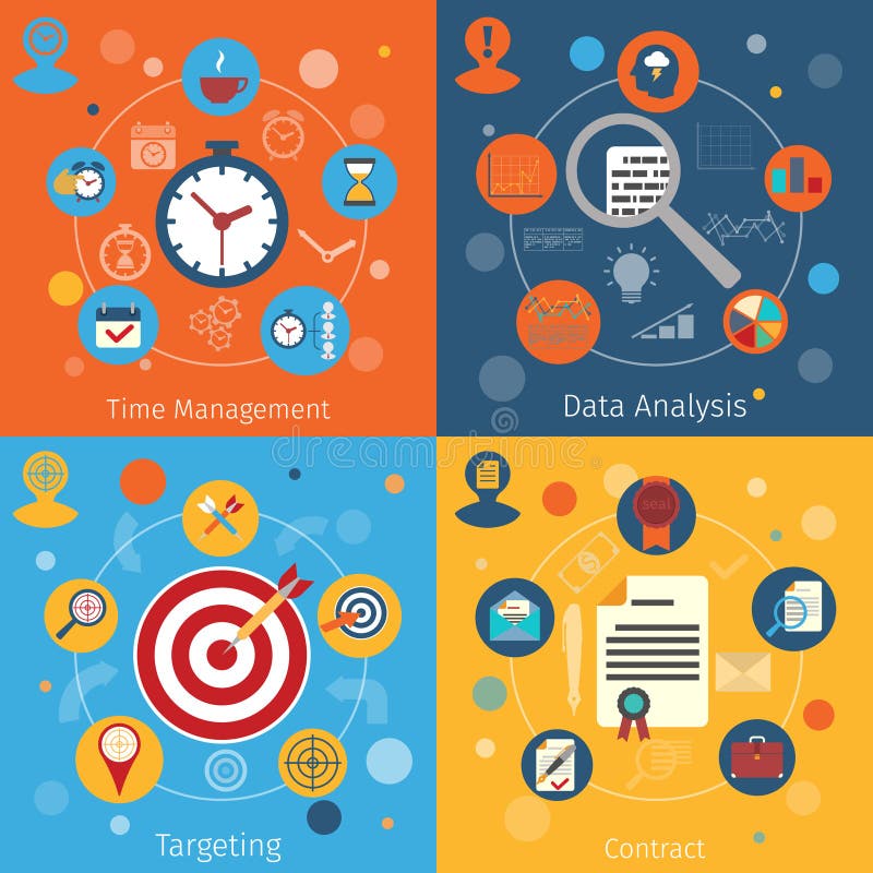 Modern web concepts set stock vector. Illustration of branding - 44673913