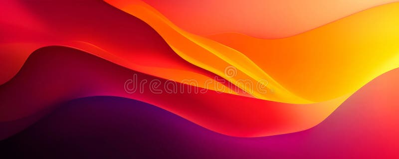 Modern Web Design Backdrop with a Vibrant, Red-to-orange Gradient and ...