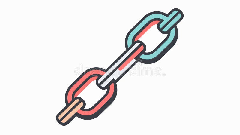 Modern Web Link Outline Icon Vector Illustration Stock Vector ...