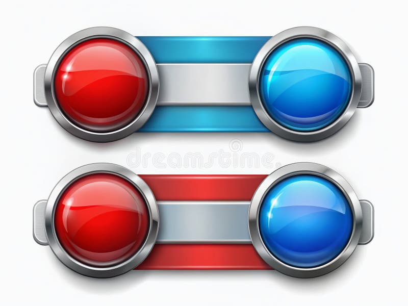 Modern Website Application Buttons Visually Appealing and UserFriendly ...