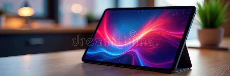 Modern Website Landing Page Wireframe Template on Tablet, Business ...