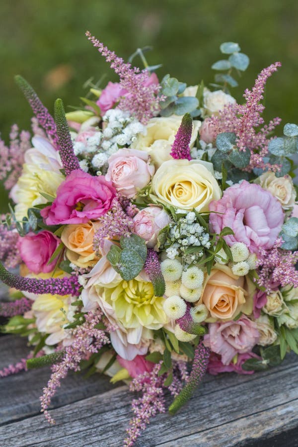 Modern wedding bouquet stock photo. Image of closeup - 83286532