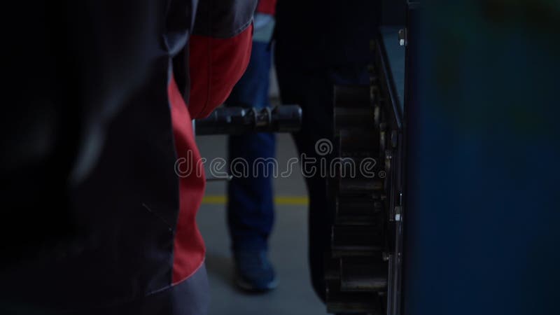 Modern Welding Machine with Automatic Rotation in Action Industrial ...