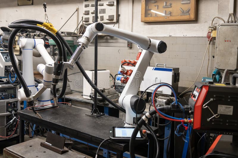 Old Crowded Welding Workshop Stock Photos - Free & Royalty-Free Stock ...