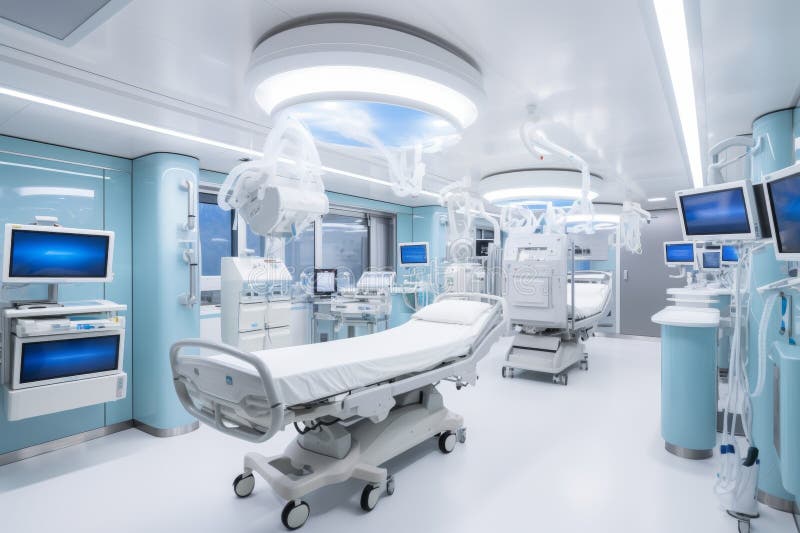 Modern and Well-equipped Operating Room with State-of-the-art Surgical ...