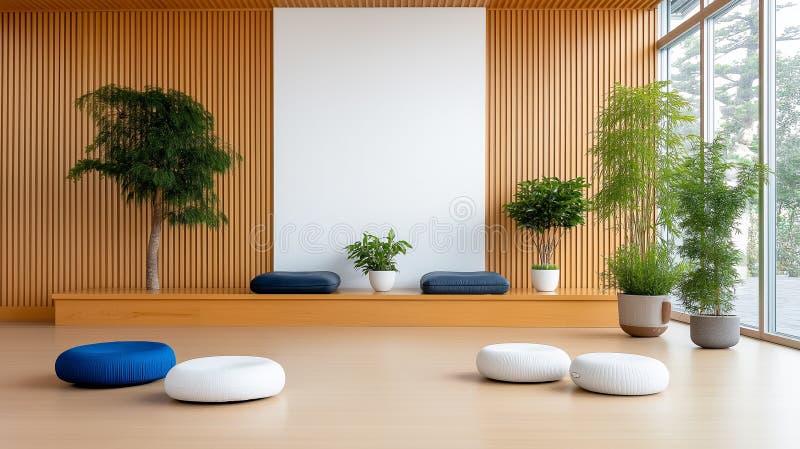 Modern Wellness Space Features Natural Elements and Minimalistic Design ...