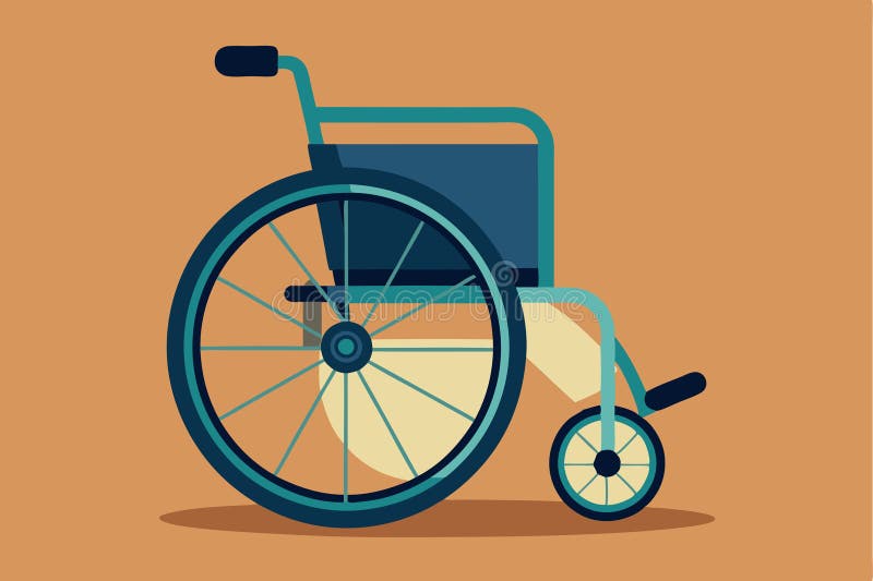 A Modern Wheelchair Design Featuring Clean Lines and Vibrant Colors ...