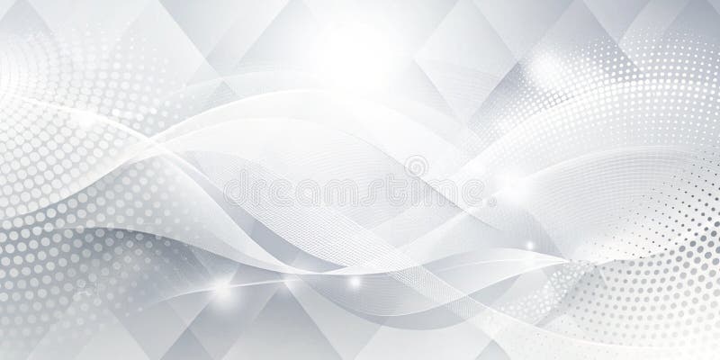 Modern White Abstract Background Design Stock Illustration ...