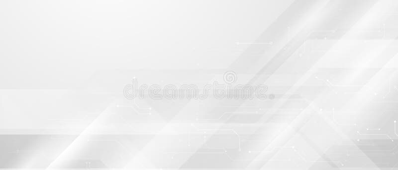 Modern White Abstract Technology Background Design Vector Illustration ...
