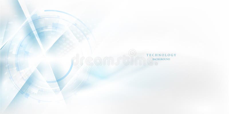 Modern White Abstract Technology Background Design Vector Illustration ...