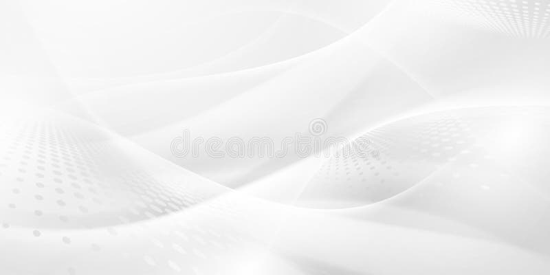 Modern White Abstract Technology Background Design Vector Illustration ...