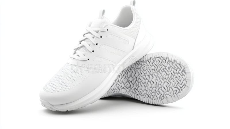 Modern White Athletic Shoes Designed for Comfort and Performance ...