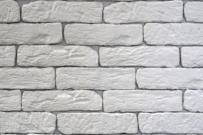Modern White Brick Wall Texture Stock Image - Image of urban, vintage ...