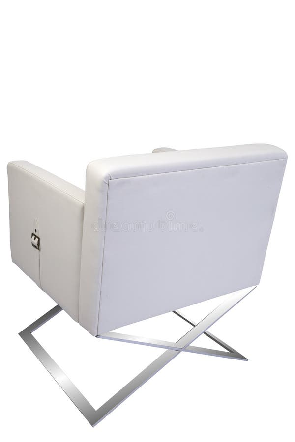 Modern White Chair Style stock photo. Image of elegance - 96456436