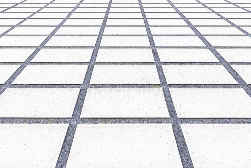 Modern White Concrete Tile Floor Background and Texture Stock Image ...