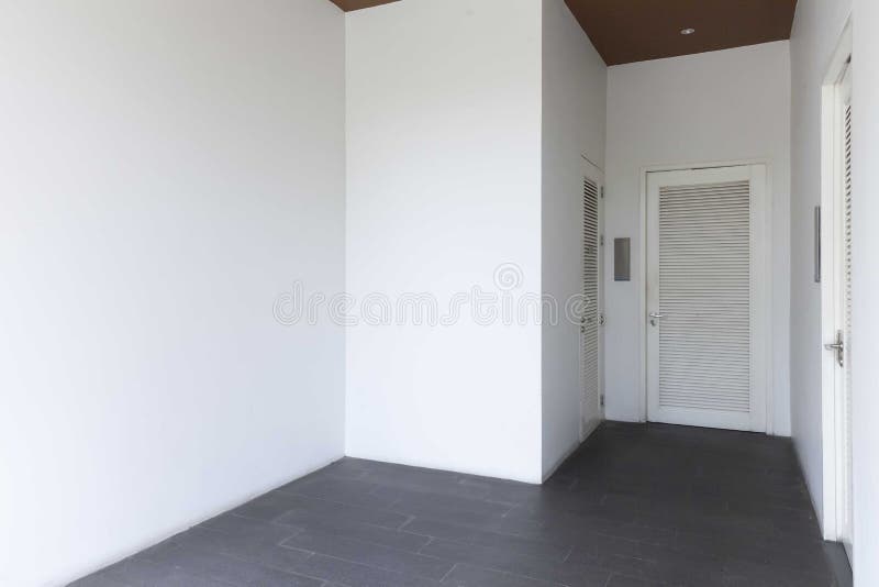 White Empty Room Interior, Room for Office or Store Stock Photo - Image ...