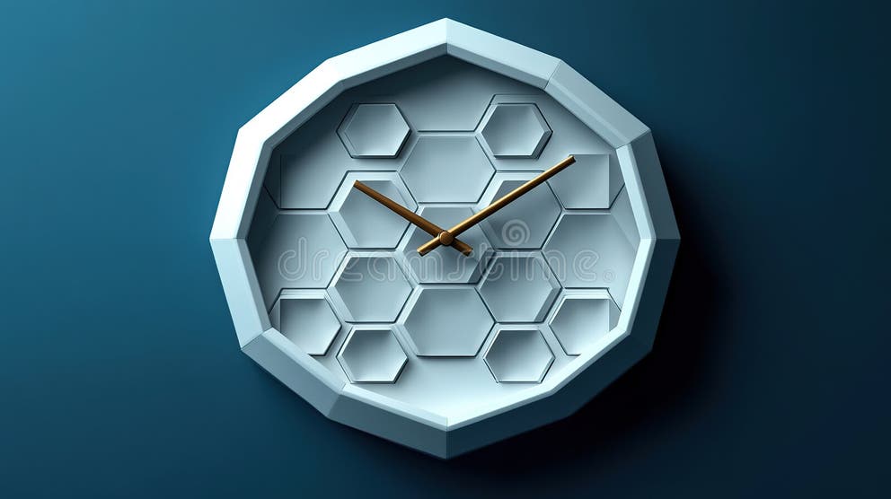 Hexagon Clock Stock Illustrations – 1,425 Hexagon Clock Stock ...