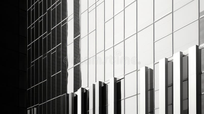 Modern white and grey stock illustration. Illustration of cityscape ...