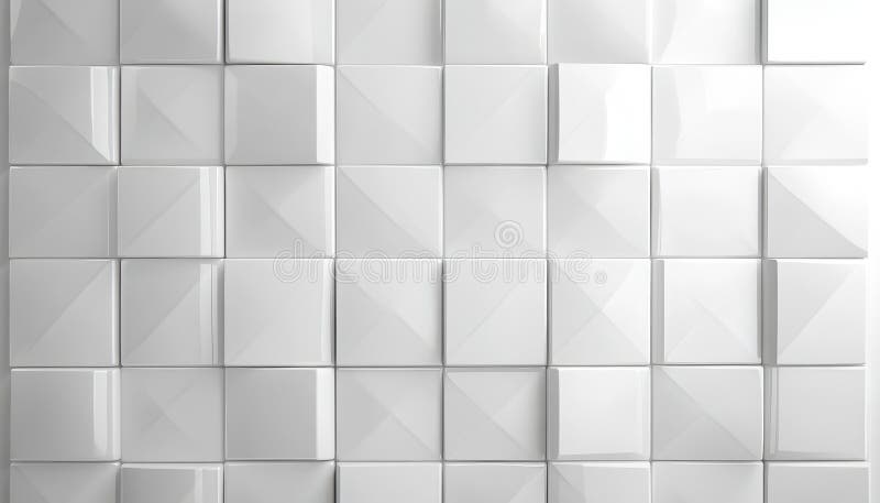 Modern White and Light Grey Square Tile Pattern for Elegant Interior ...