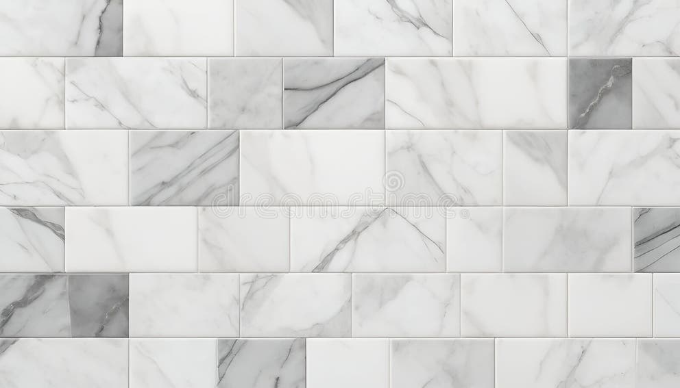 Modern White Marble Tile for Web UI Stock Illustration - Illustration ...