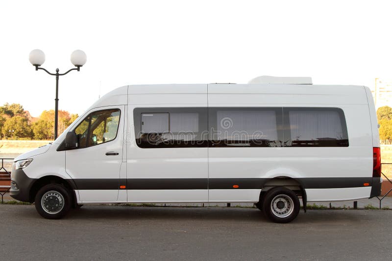 504 Modern White Minibus Stock Photos - Free & Royalty-Free Stock ...