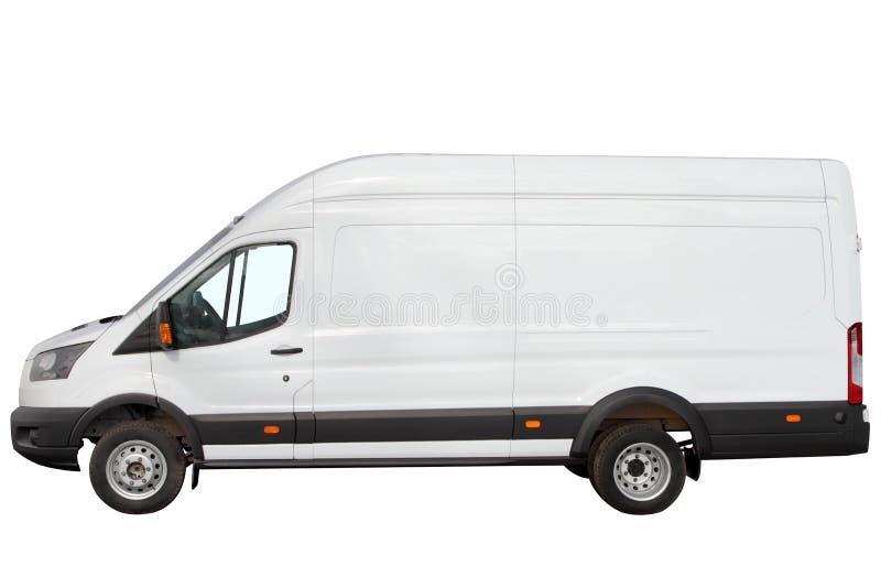 Modern white minivan. stock image. Image of auto, compact - 127909749