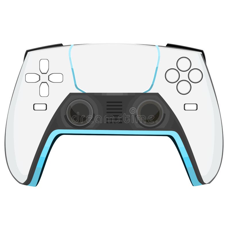 Modern Next Generation Joy Pad Controller with Touch Sensor Stock ...