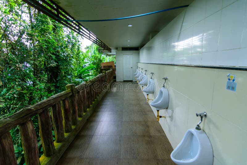 Modern White Plain Clean Toilet Bathroom Stock Photo - Image of luxury ...