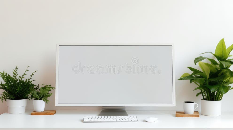 Modern white screen stock illustration. Illustration of natural - 389046534