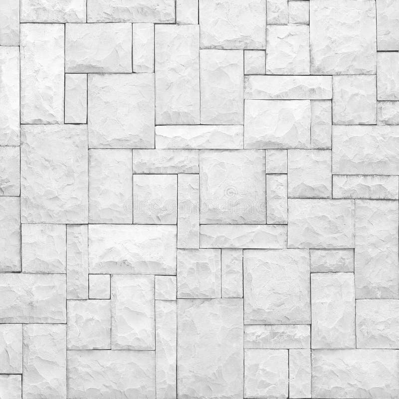 Modern White Slab ,slat Stone Wall Background Stock Photo - Image of ...