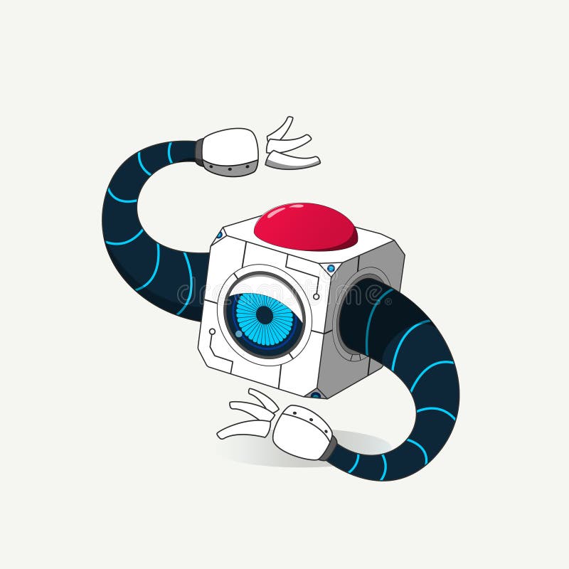One Eye Robot Stock Illustrations – 425 One Eye Robot Stock ...