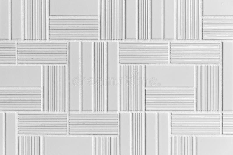 Modern White Stone Wall with Stripes Texture Stock Image - Image of ...