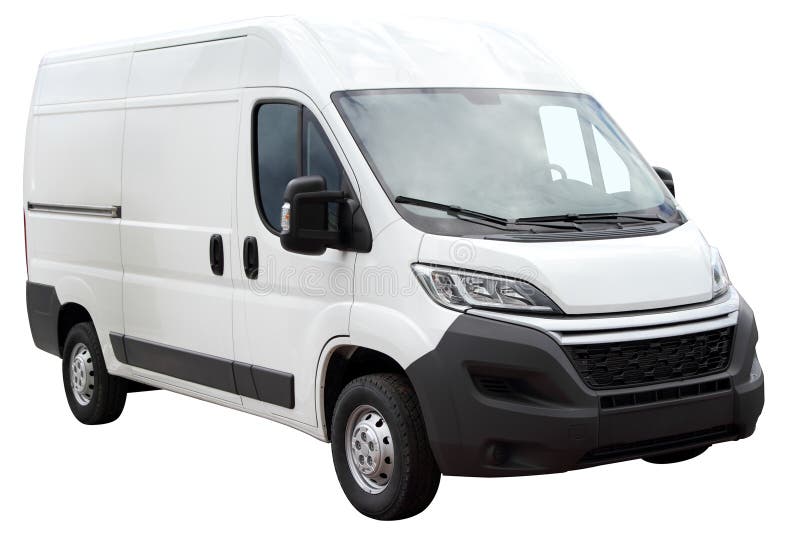 New White Van Isolated Stock Photos - Download 273 Royalty Free Photos