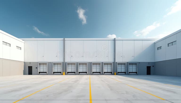 Multiple Large Loading Doors Stock Illustrations – 208 Multiple Large ...