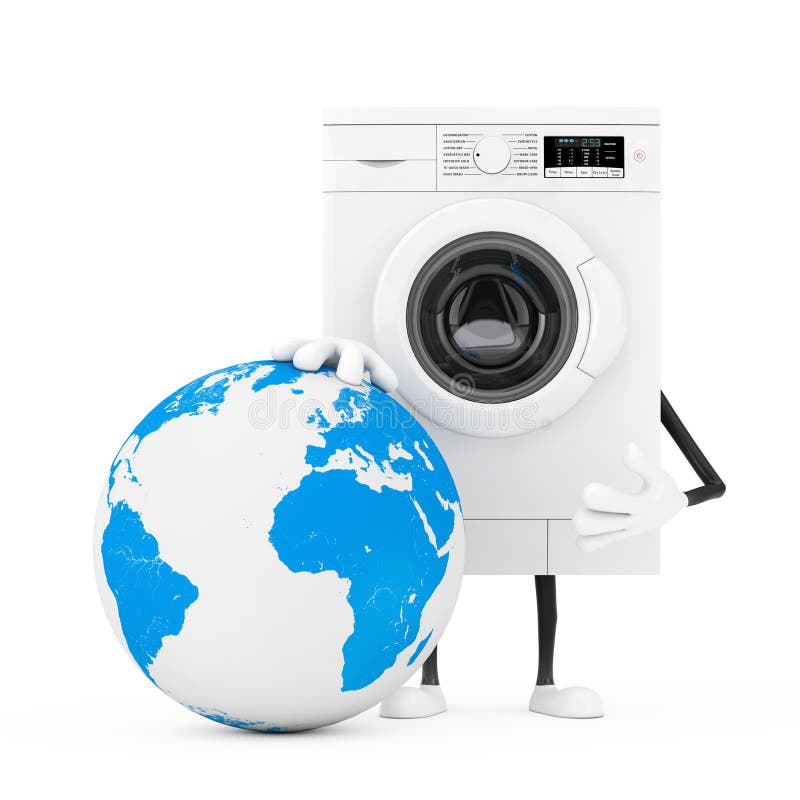 Earth Washing Machine Stock Illustrations – 138 Earth Washing Machine ...