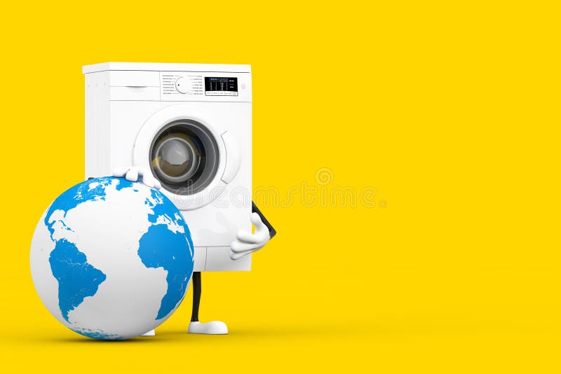 Earth Washing Machine Stock Illustrations – 165 Earth Washing Machine ...