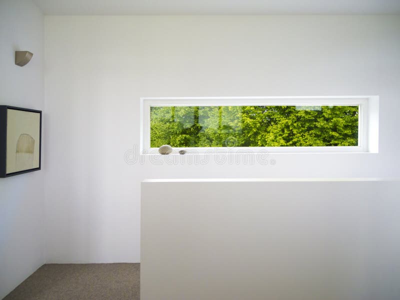 Modern white window stock photo. Image of architecture - 40834294