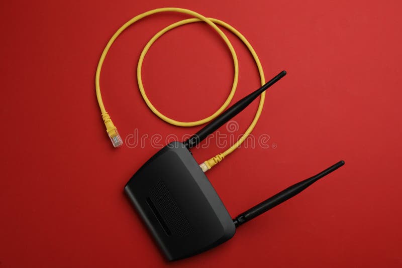827 Router Red Connector Stock Photos - Free & Royalty-Free Stock ...