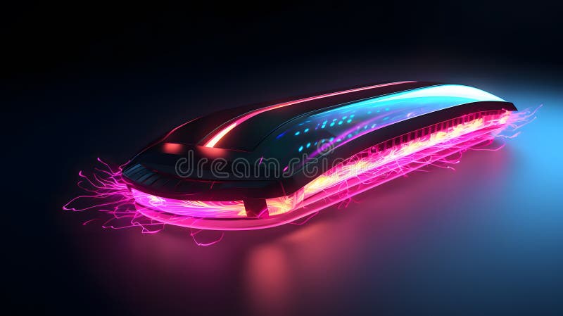 Modern Wi-fi Router. Neural Network AI Generated Stock Image - Image of ...