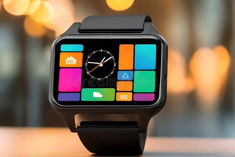 Widescreen Smartwatch Stock Illustrations – 2 Widescreen Smartwatch ...