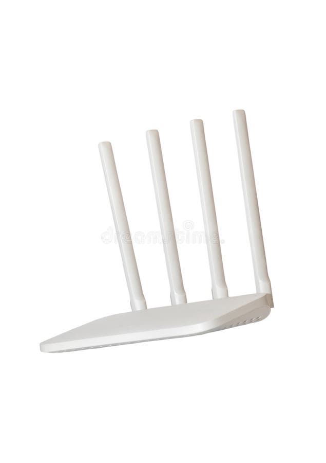 Modern Wifi Router with a Speedometer. Internet Speed Stock Image ...