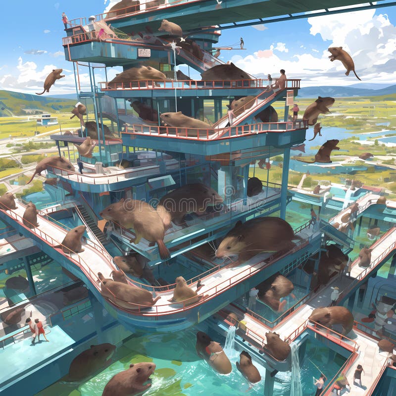 Modern Wildlife Architecture - Beaver-inspired Design Stock ...