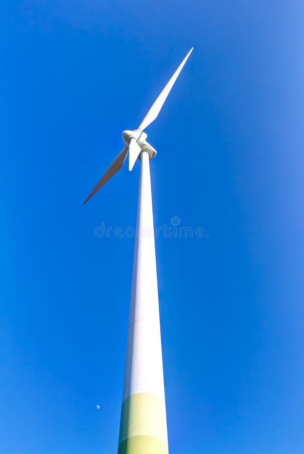 Modern wind wheel stock image. Image of electricity, innovation - 68814093